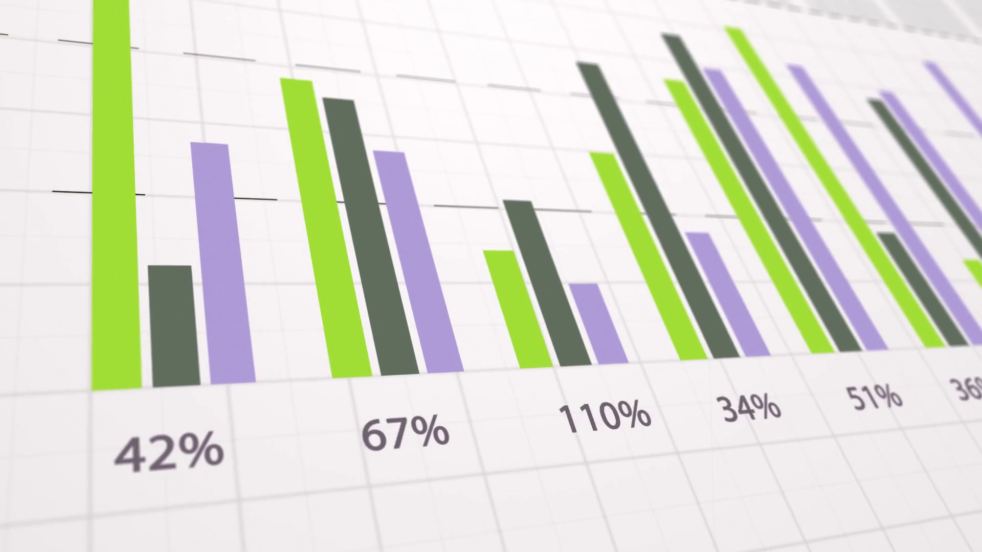 A Presentation Set Of Graphics Charts With Stock Motion Graphics SBV ...