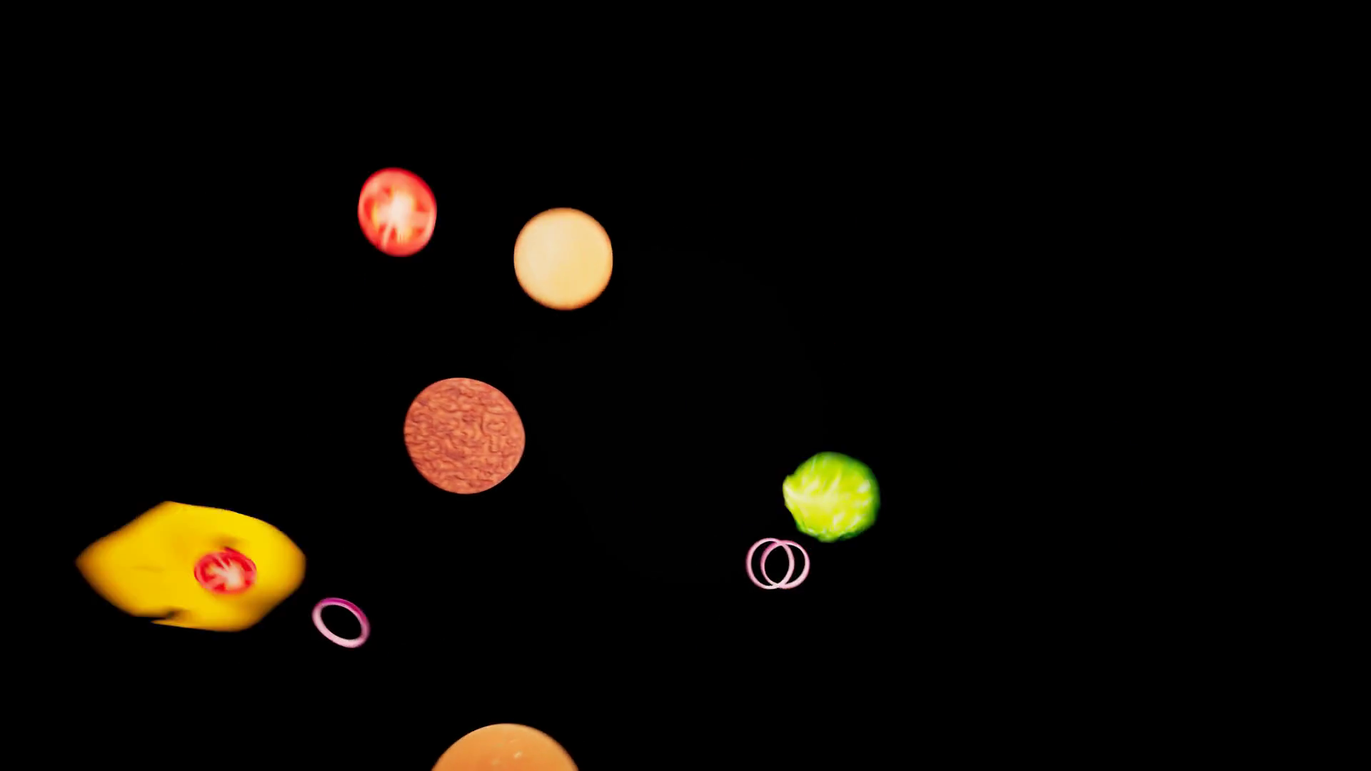 Animation Of Cartoon Cheeseburger With Fries Stock Motion Graphics SBV ...