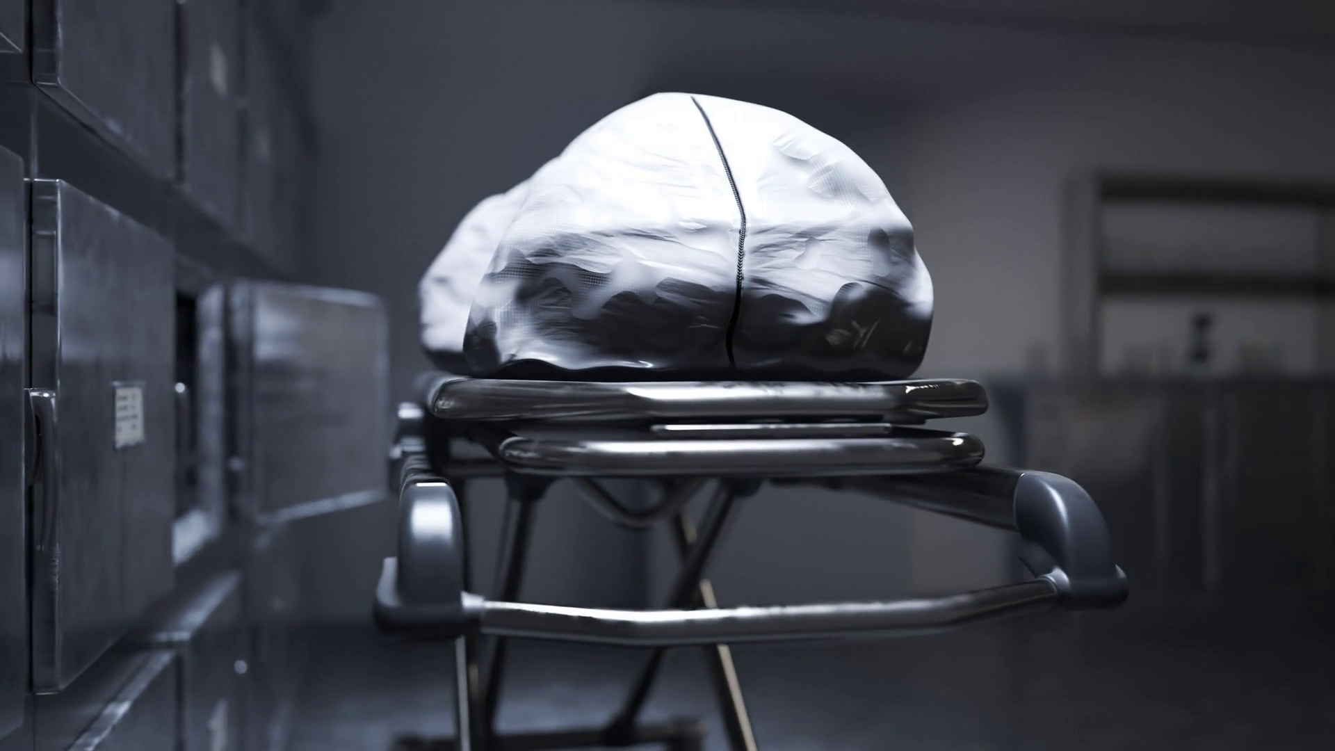 Dead Body Covered With Cloth In Mortuary Stock Motion Graphics SBV ...