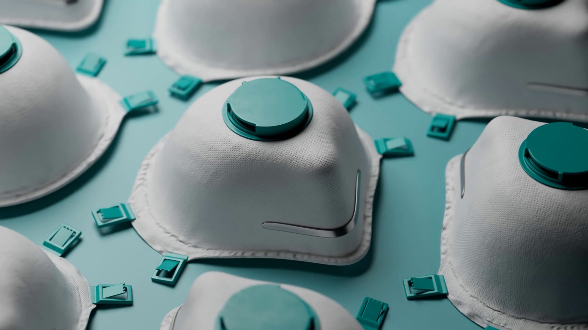 Endless Loop Animation Of Protective Masks Stock Motion Graphics SBV ...