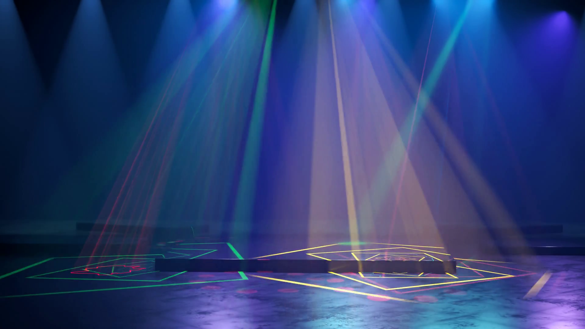 Multicolor Disco Dancefloor With Party Stock Motion Graphics SBV ...