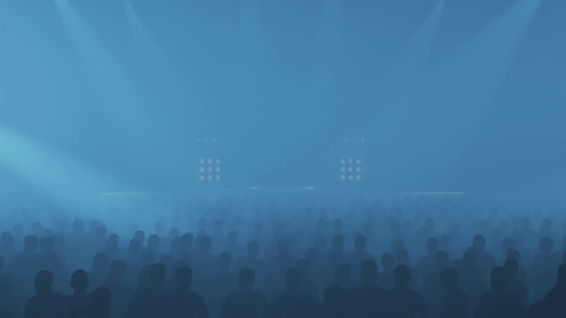 Crowded Concert Hall With Scene Stage Lights Stock Motion Graphics SBV ...
