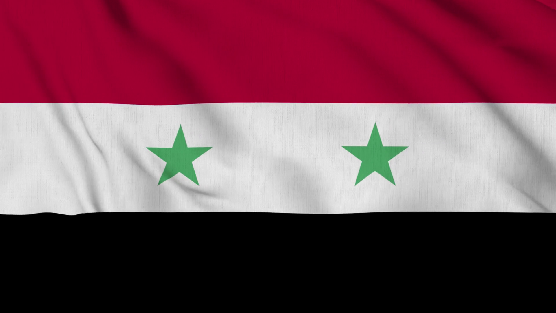 Syria Flag Waving Slowly Looped Stock Motion Graphics SBV-347796657 ...