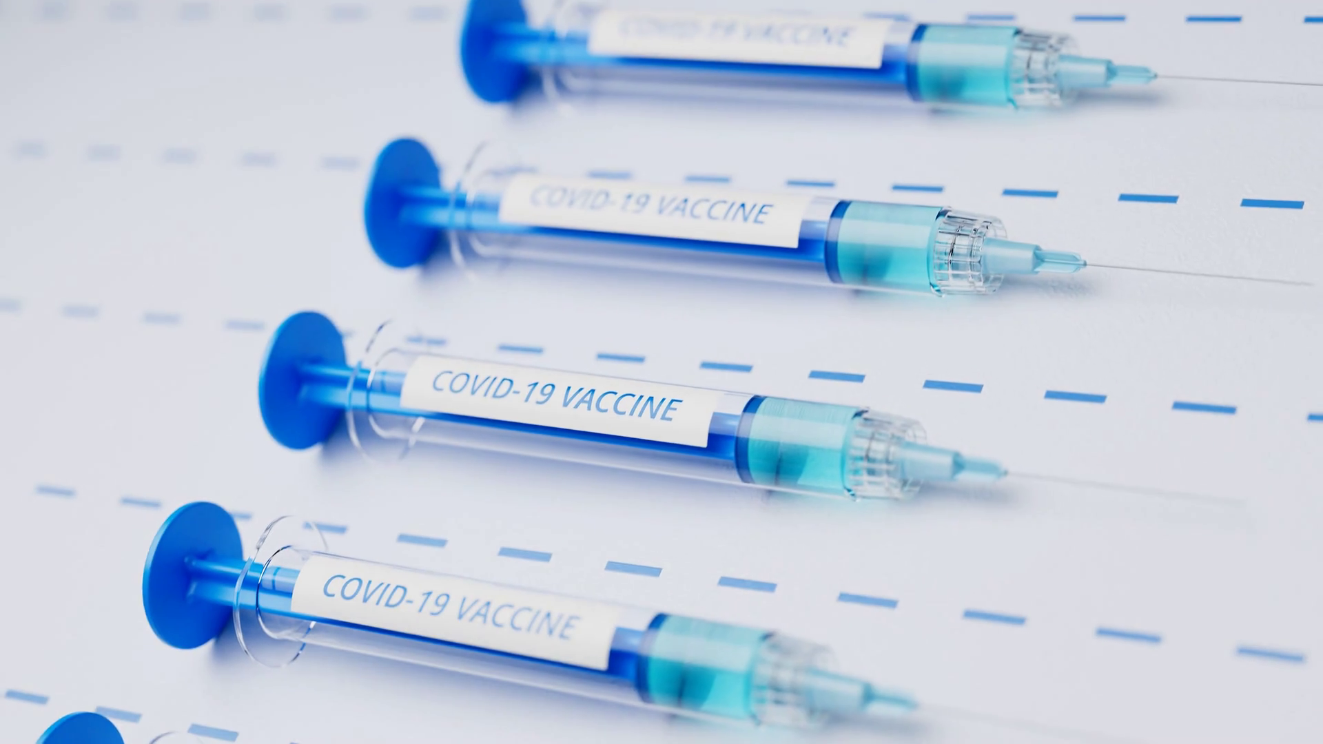 Syringes With Cure Ready To Inject Covid Stock Motion Graphics SBV ...