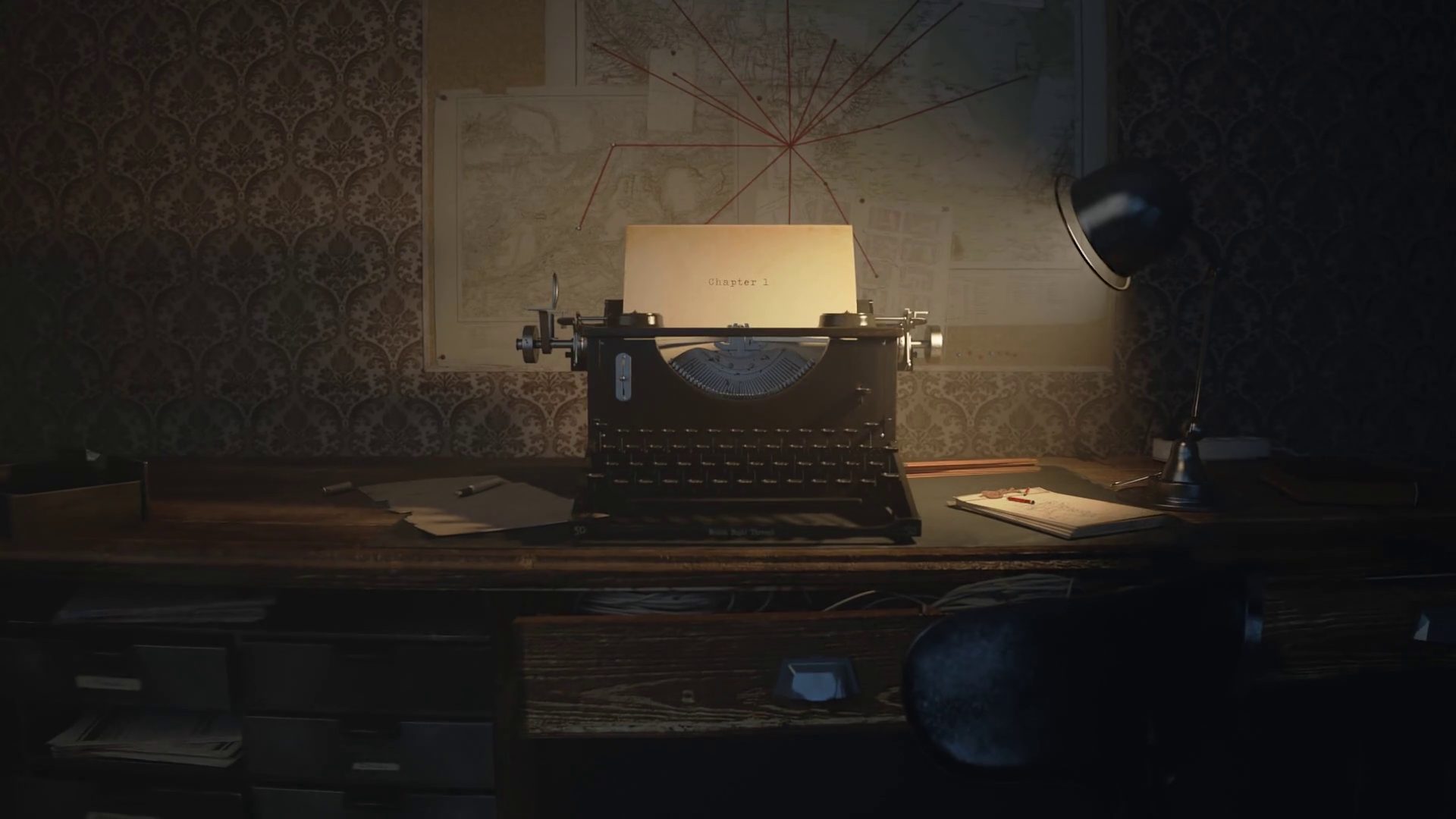 The Vintage Typewriter Machine Was Used To Stock Motion Graphics SBV ...