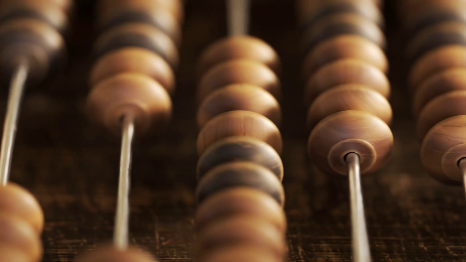 Vintage Wooden Abacus With Beads Metal Wire Stock Motion Graphics SBV ...