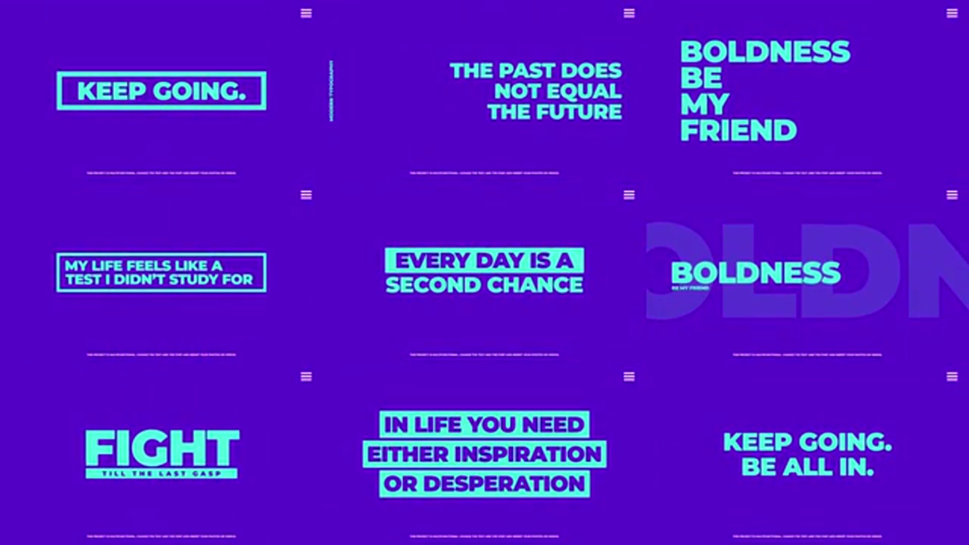 Modern Typography Pack Premiere Pro Template SBV-346737269 - Storyblocks