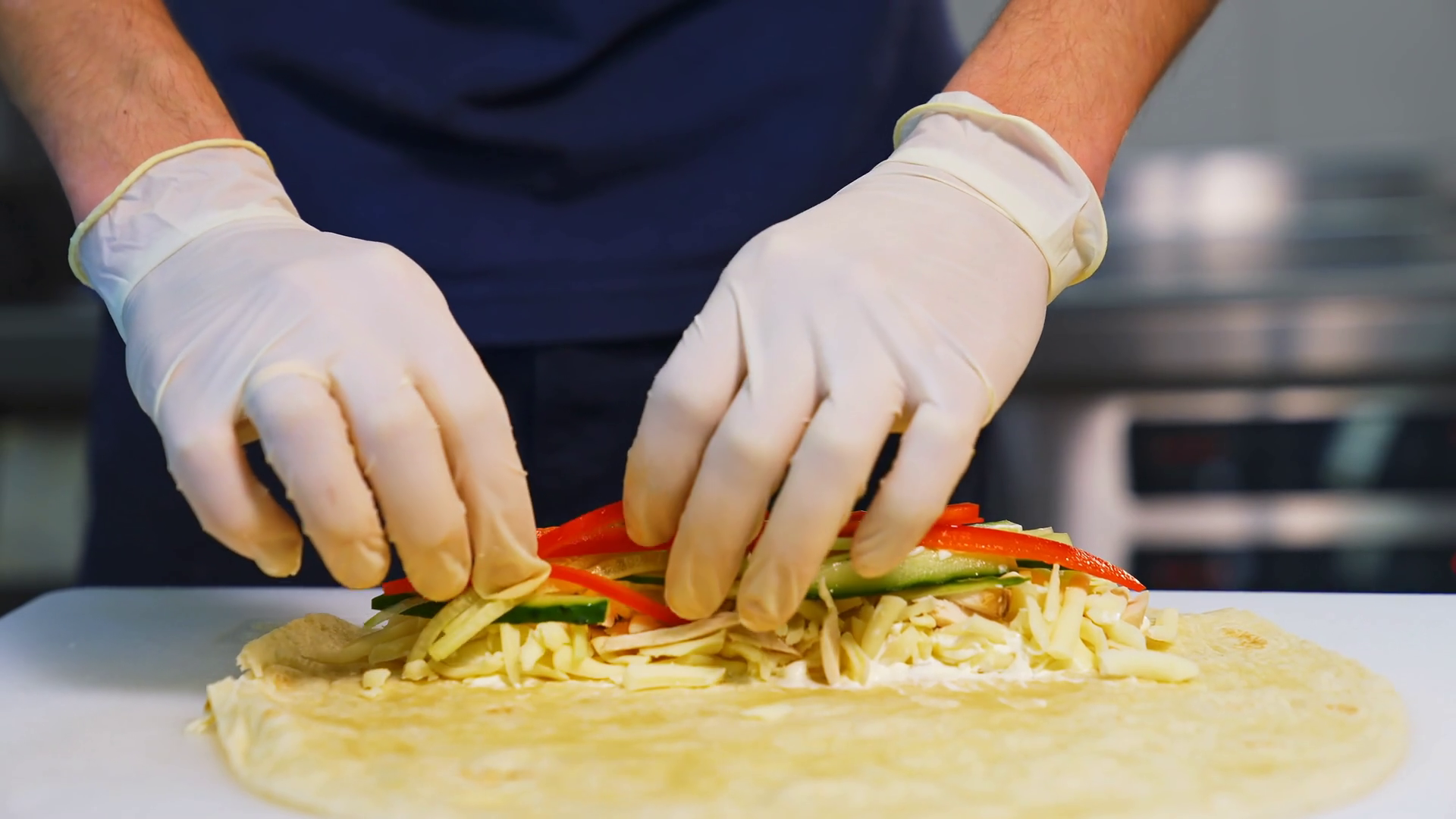 Cooking Meal In Fast Food Restaurant Stock Footage SBV-353020741 ...