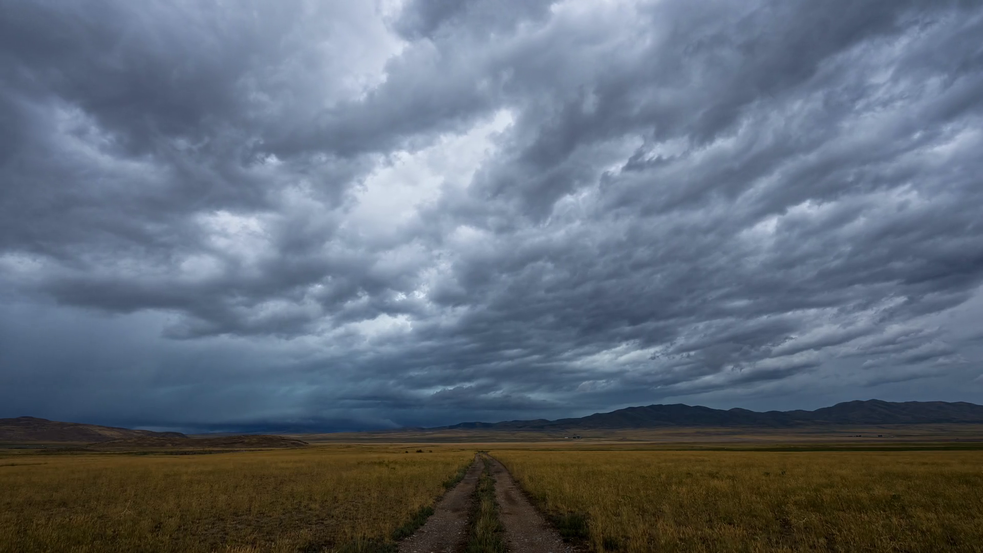 Timelapse Of Storm Rolling Over Desert Stock Footage SBV-348480230 ...