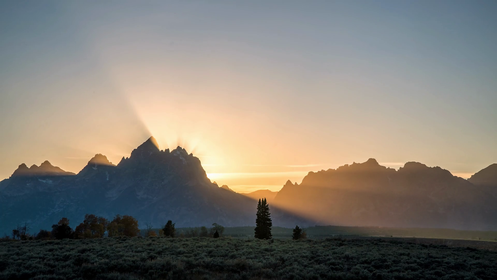 Timelapse Of Sun Rays Beaming From Behind Stock Footage SBV-348545468 ...