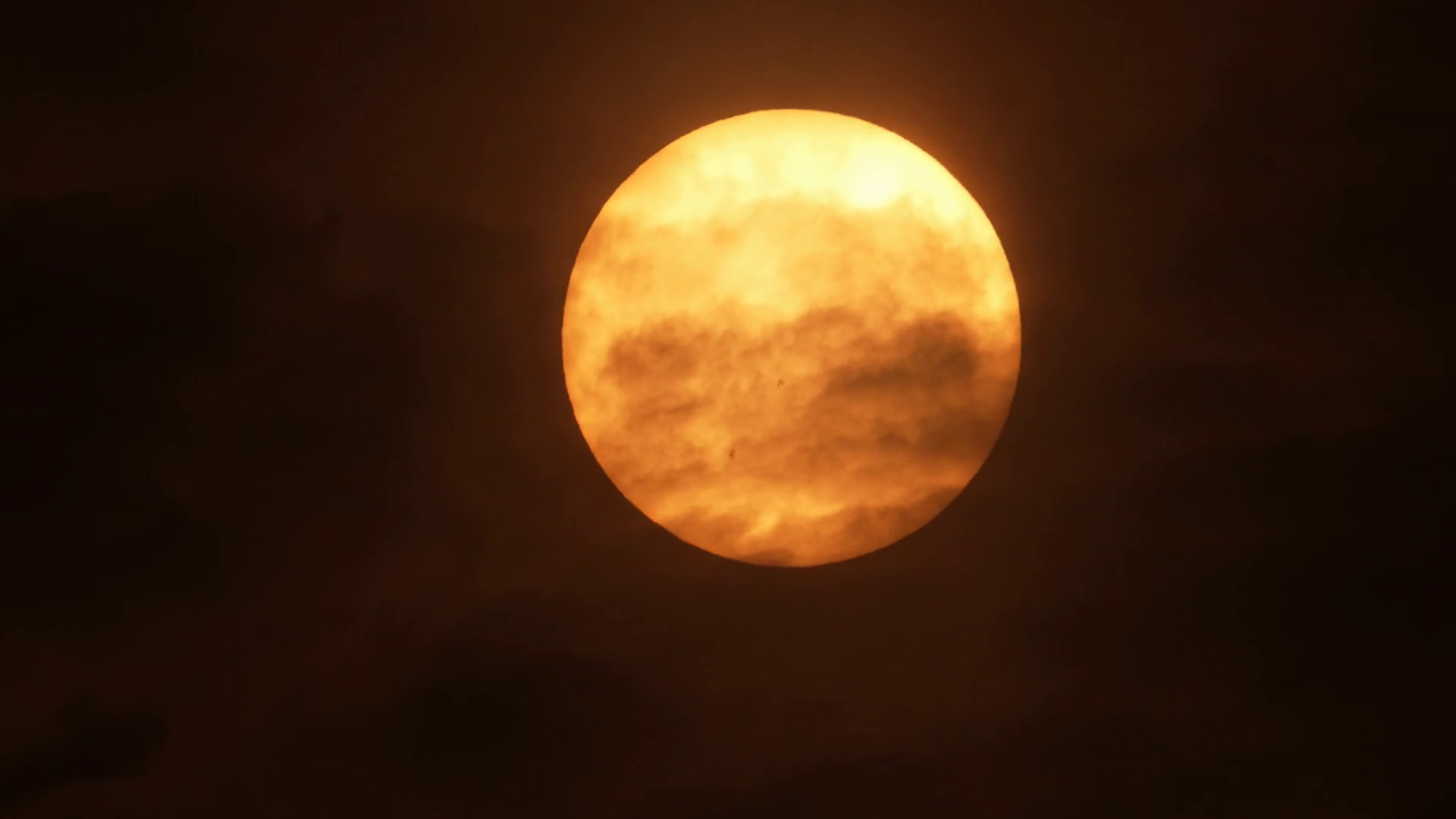 Clouds Moving Across Sky Looking Up At Sun Stock Footage SBV-348585763 ...