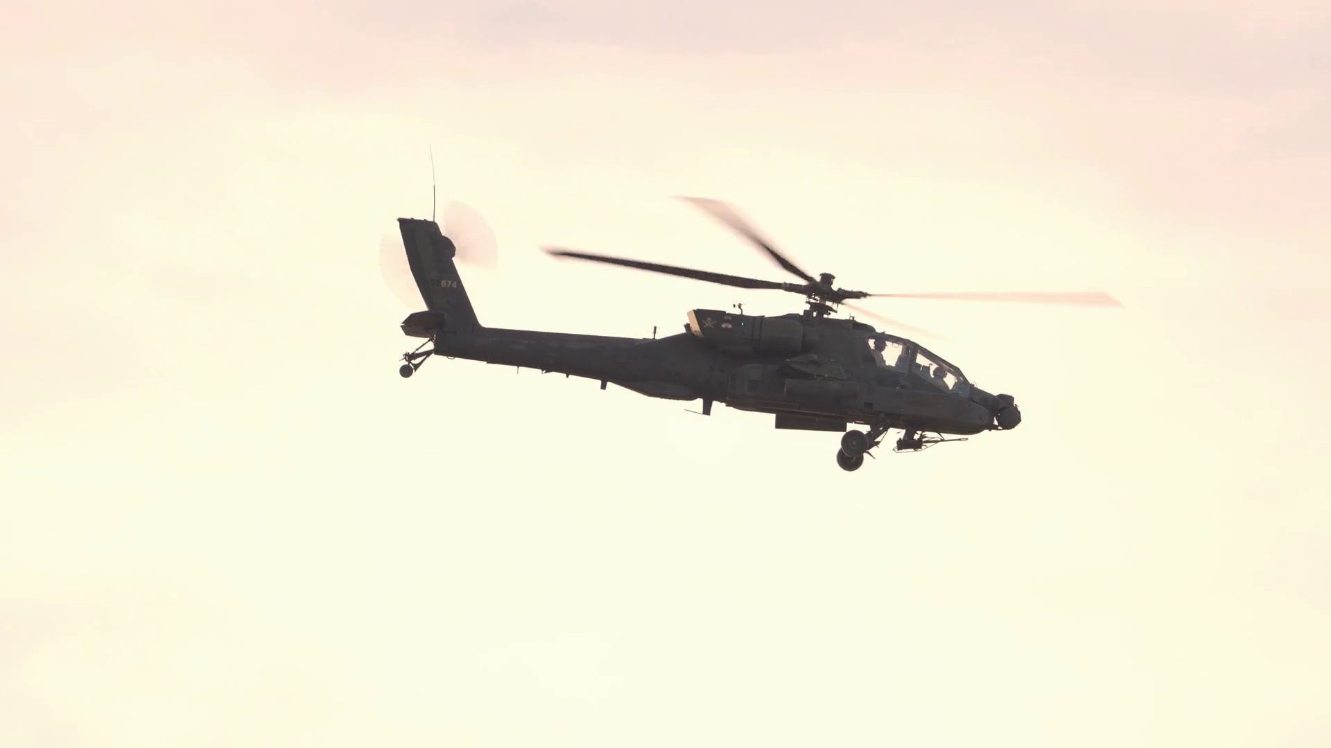 Sikorsky Uh-60 Black Hawk Helicopter Flying Stock Footage SBV-348402674 ...