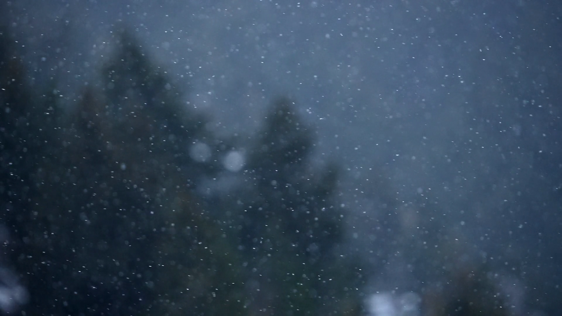 Snow Blowing Through Air In Slow Motion In Stock Footage SBV-348747769 ...