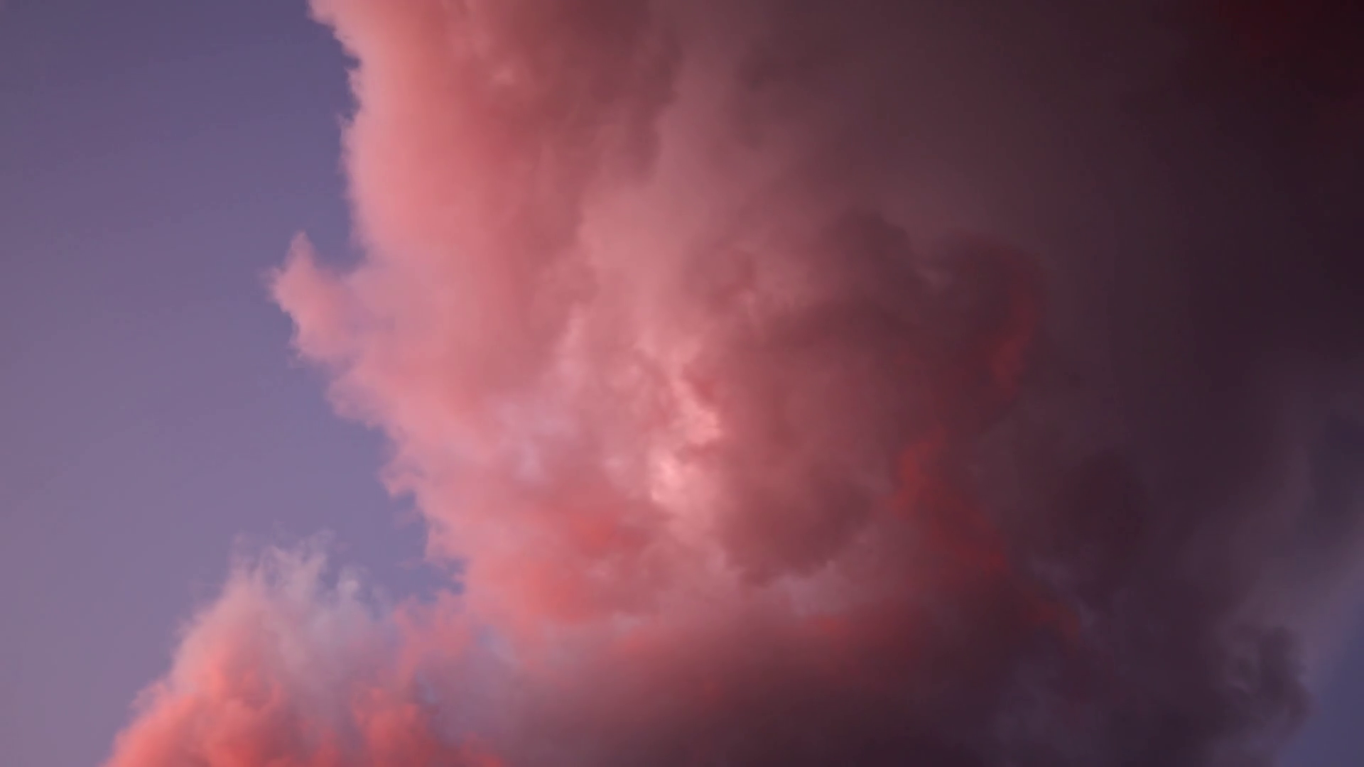 Colorful Clouds Swirling In Sky At Sunset Stock Footage SBV-348571794 ...