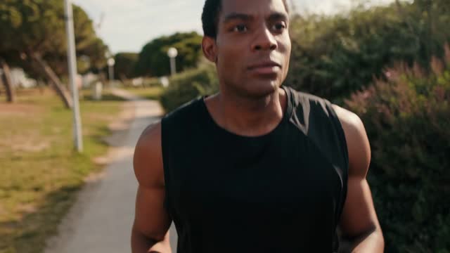 Black Teen Boy Running Stock Footage: Royalty-Free Video Clips ...