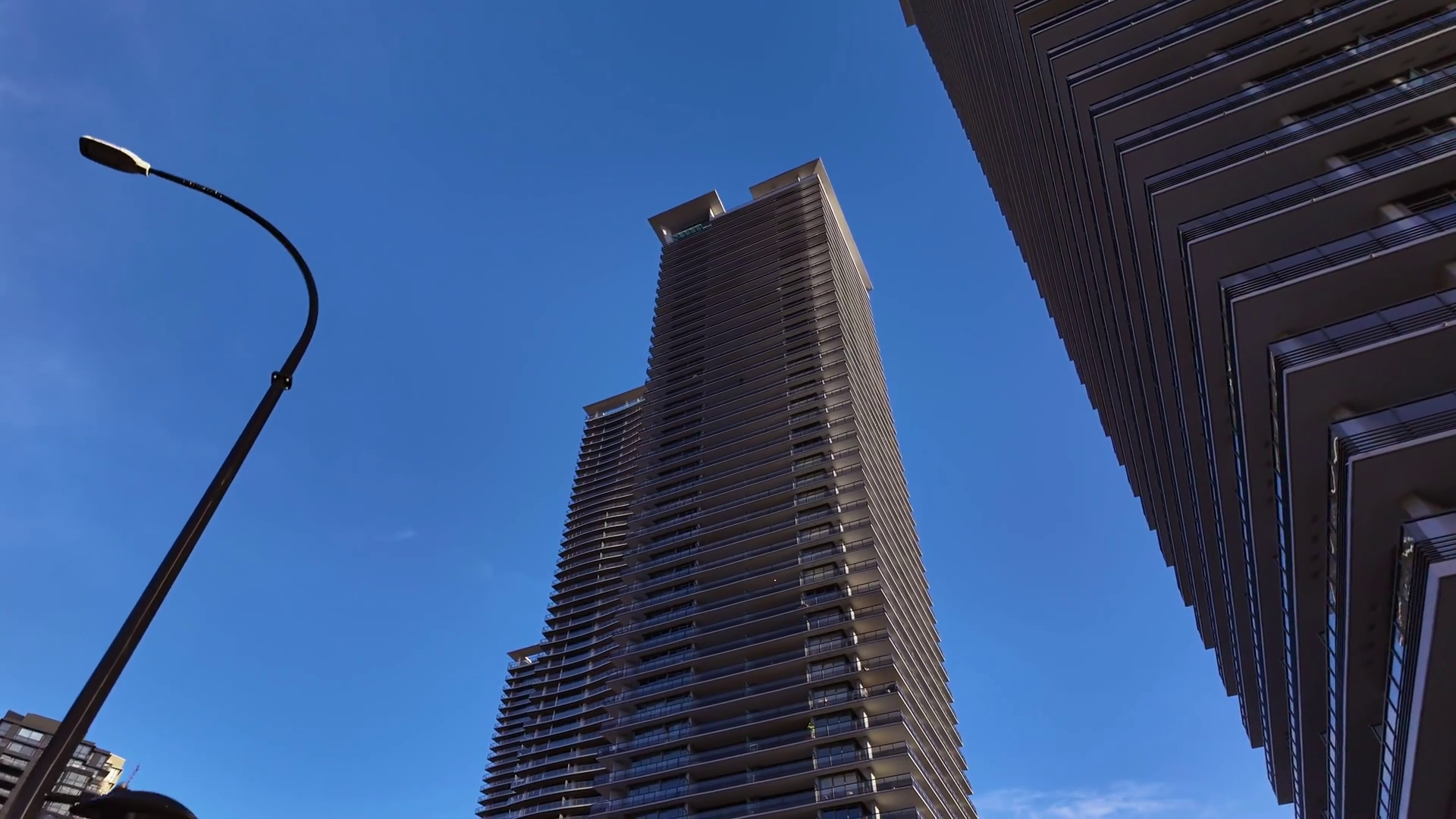 New High-rise Buildings In Brentwood Blue Stock Footage SBV-348932837 ...