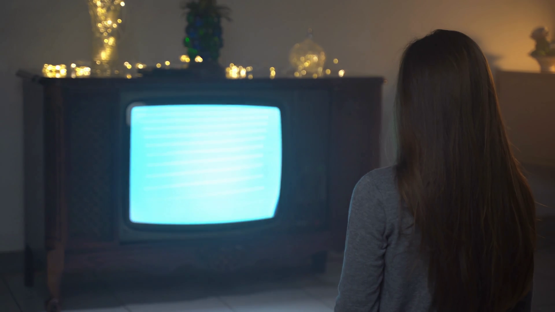 Problem Of Tv Addiction Of Modern Society Stock Footage SBV-347336159 ...