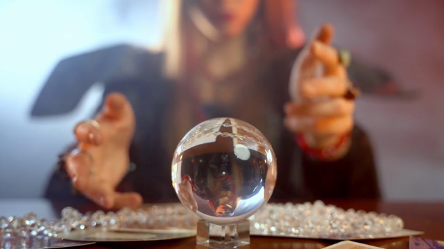Crystal Ball Psychic Stock Footage: Royalty-Free Video Clips - Storyblocks