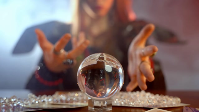 Crystal Ball Psychic Stock Footage: Royalty-Free Video Clips - Storyblocks