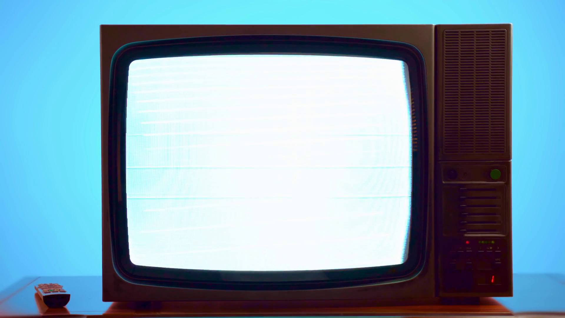 Interrupted Broadcasting News Transmission Stock Footage SBV-347730615 ...