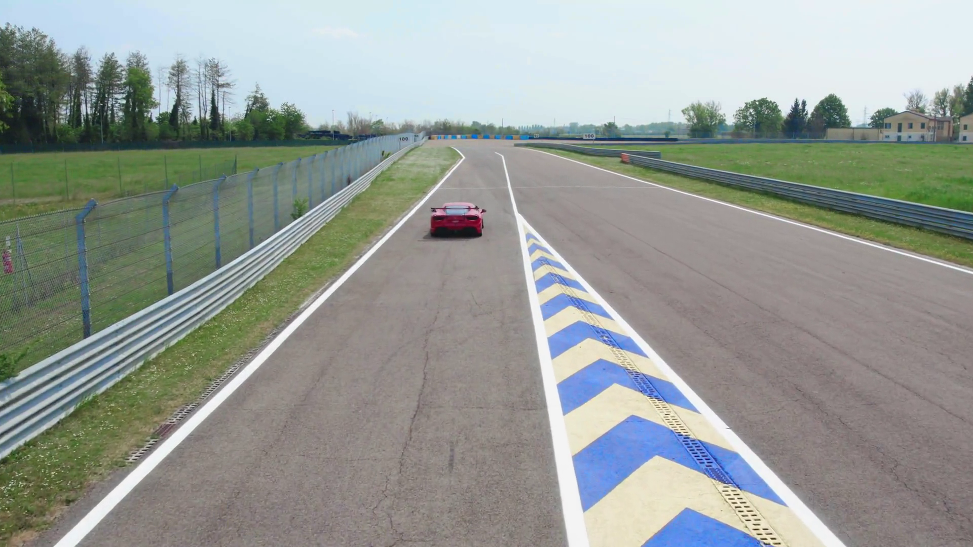 Red Sports Car Racing On Countryside Stock Footage SBV-348916103 ...