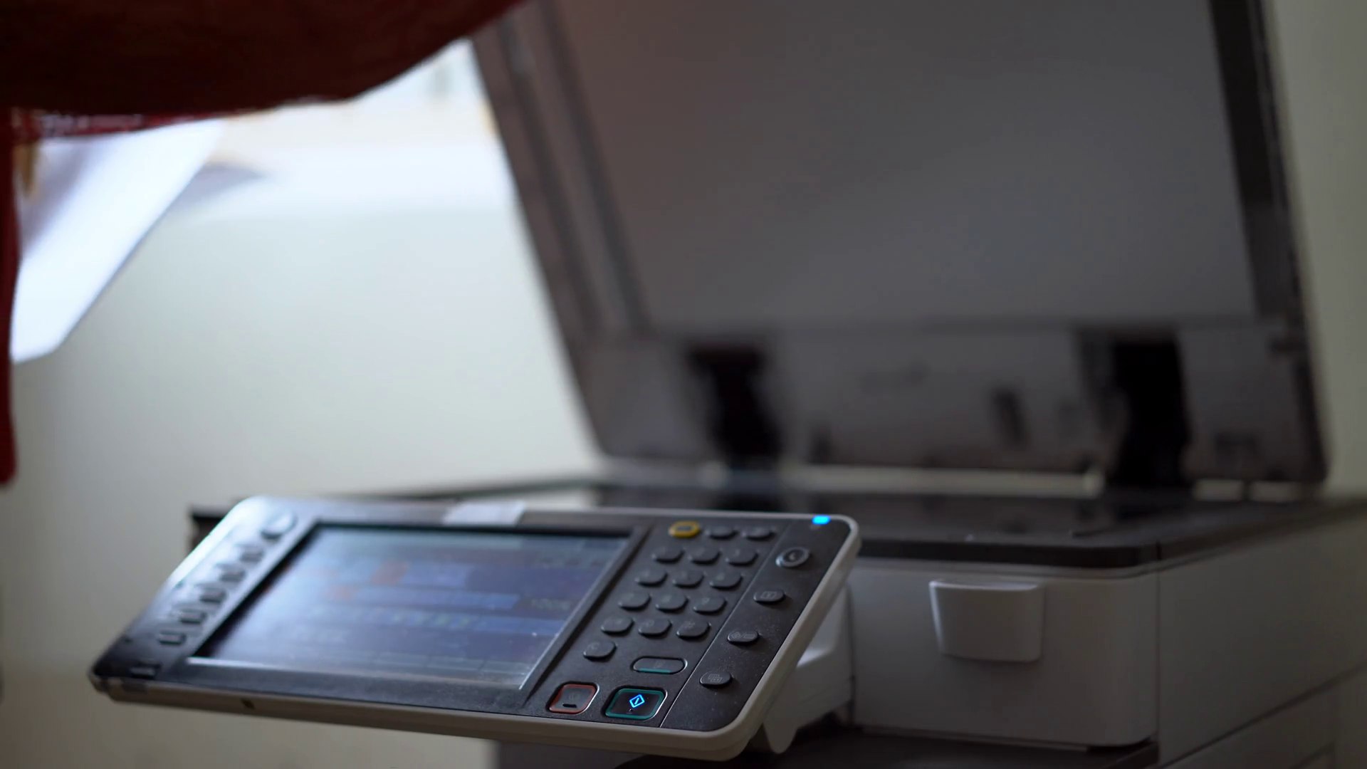 Professional Manager Operating Office Stock Footage SBV-326137063 ...