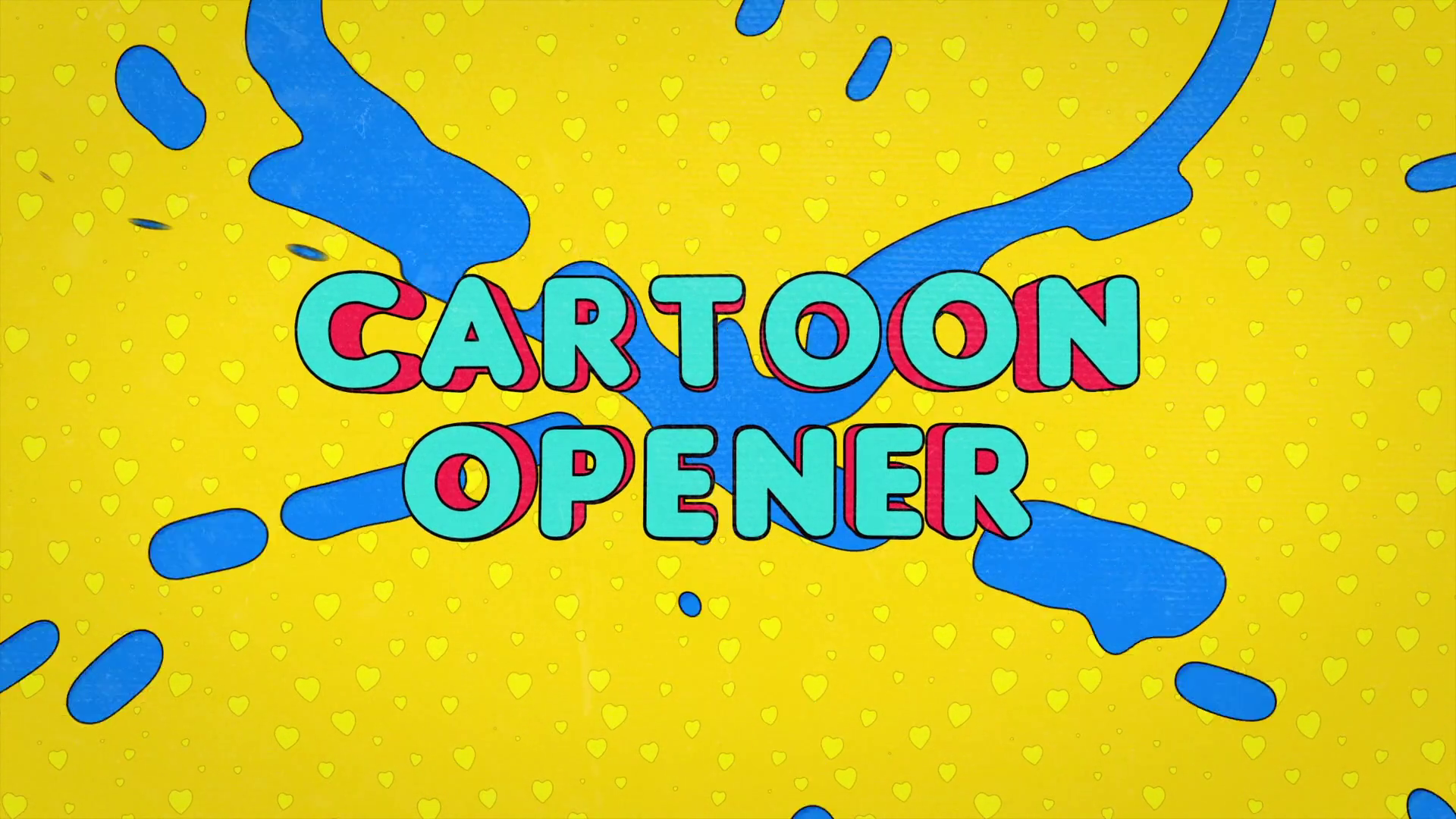 Cartoon Drawn Opener - Premiere Pro Template SBV-347705290 - Storyblocks