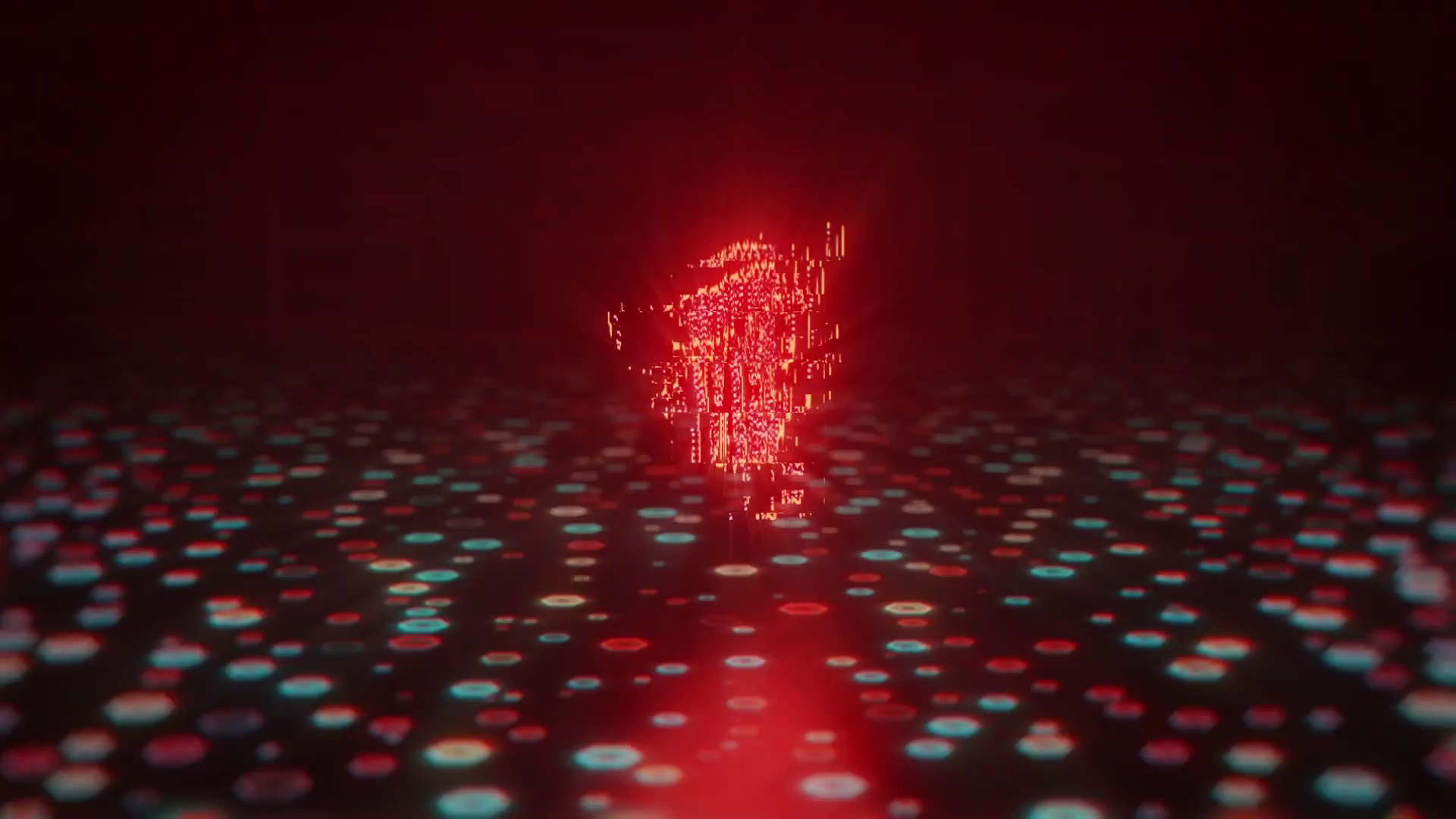 Glitch Countdown Logo Template SBV-347625304 - Storyblocks