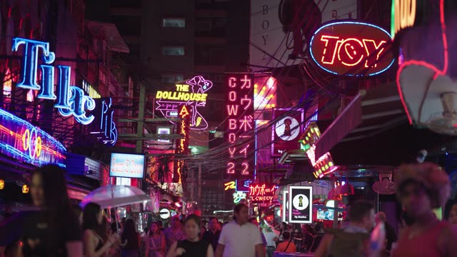 Neon Signs Stock Footage: Royalty-Free Video Clips - Storyblocks