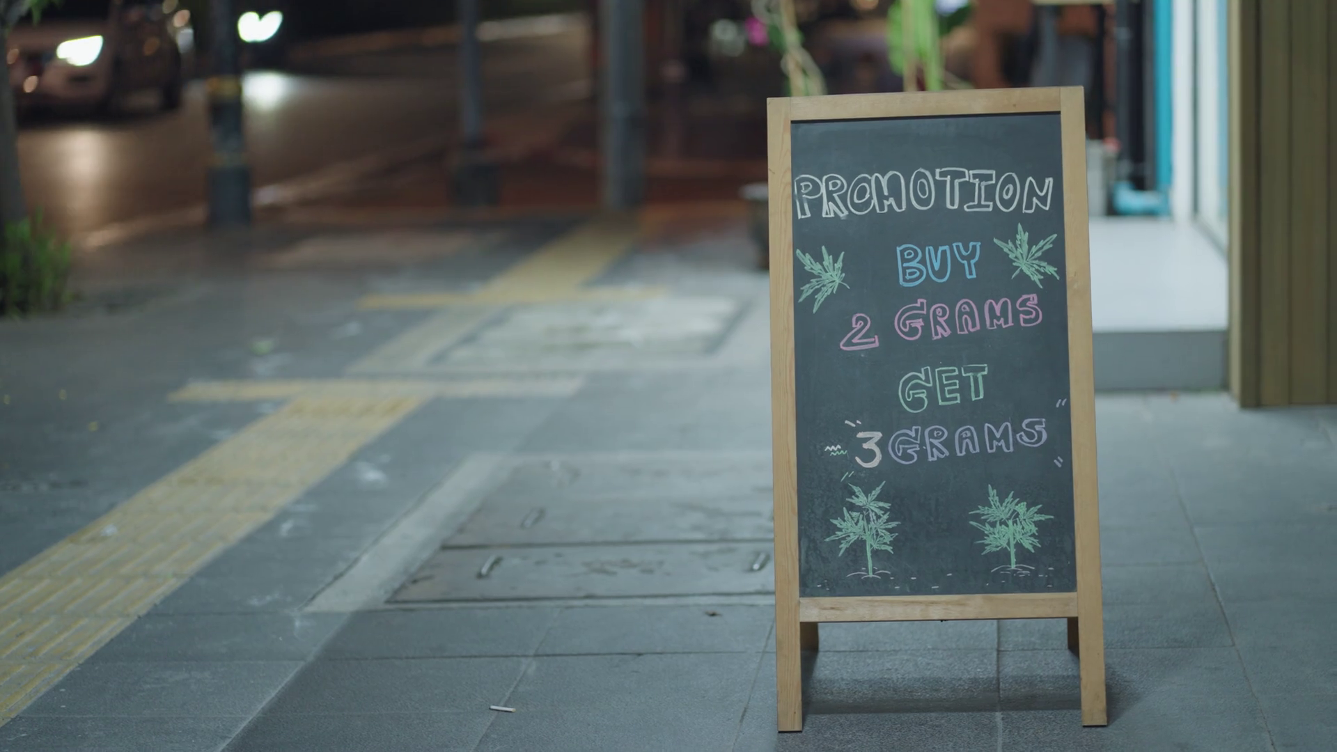 Signage Cannabis Dispensaries Marijuana Stock Footage SBV-348785409 ...