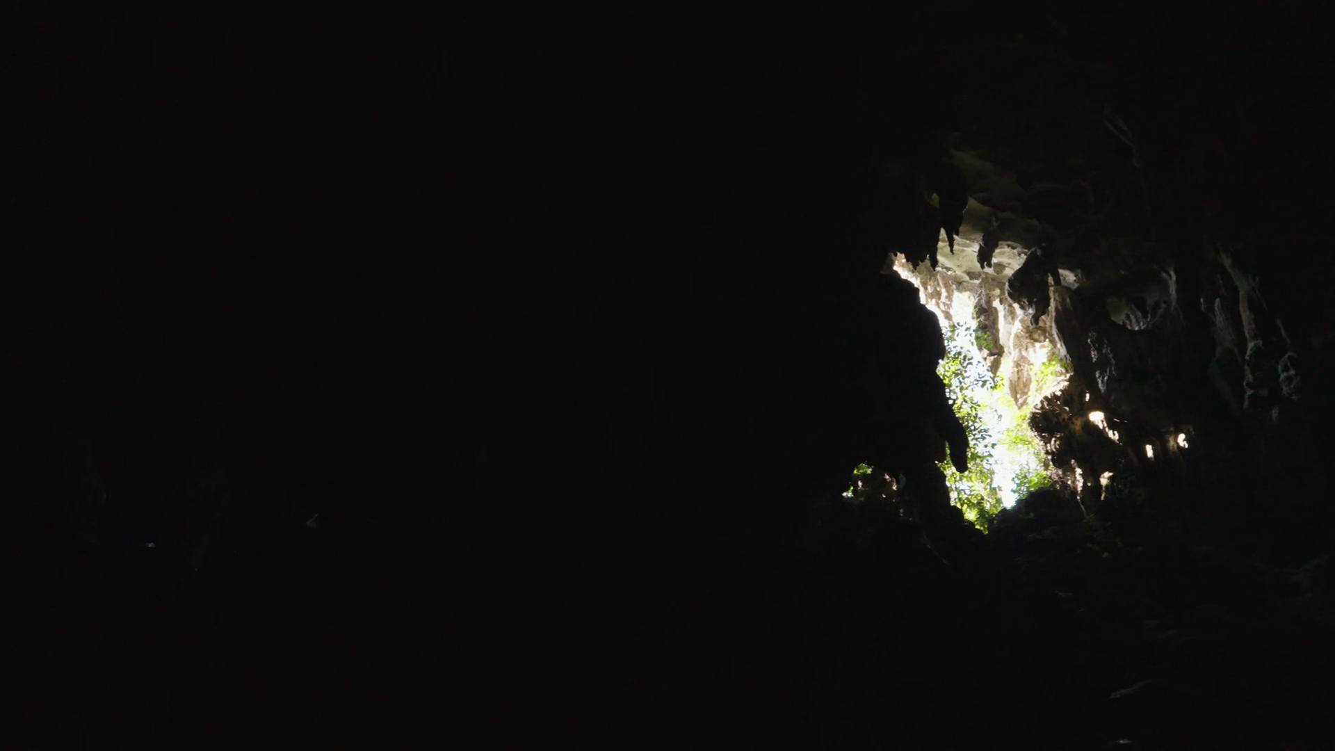 Sacred Cave Of Tham Phu Kham Vang Vieng Laos Stock Footage SBV ...