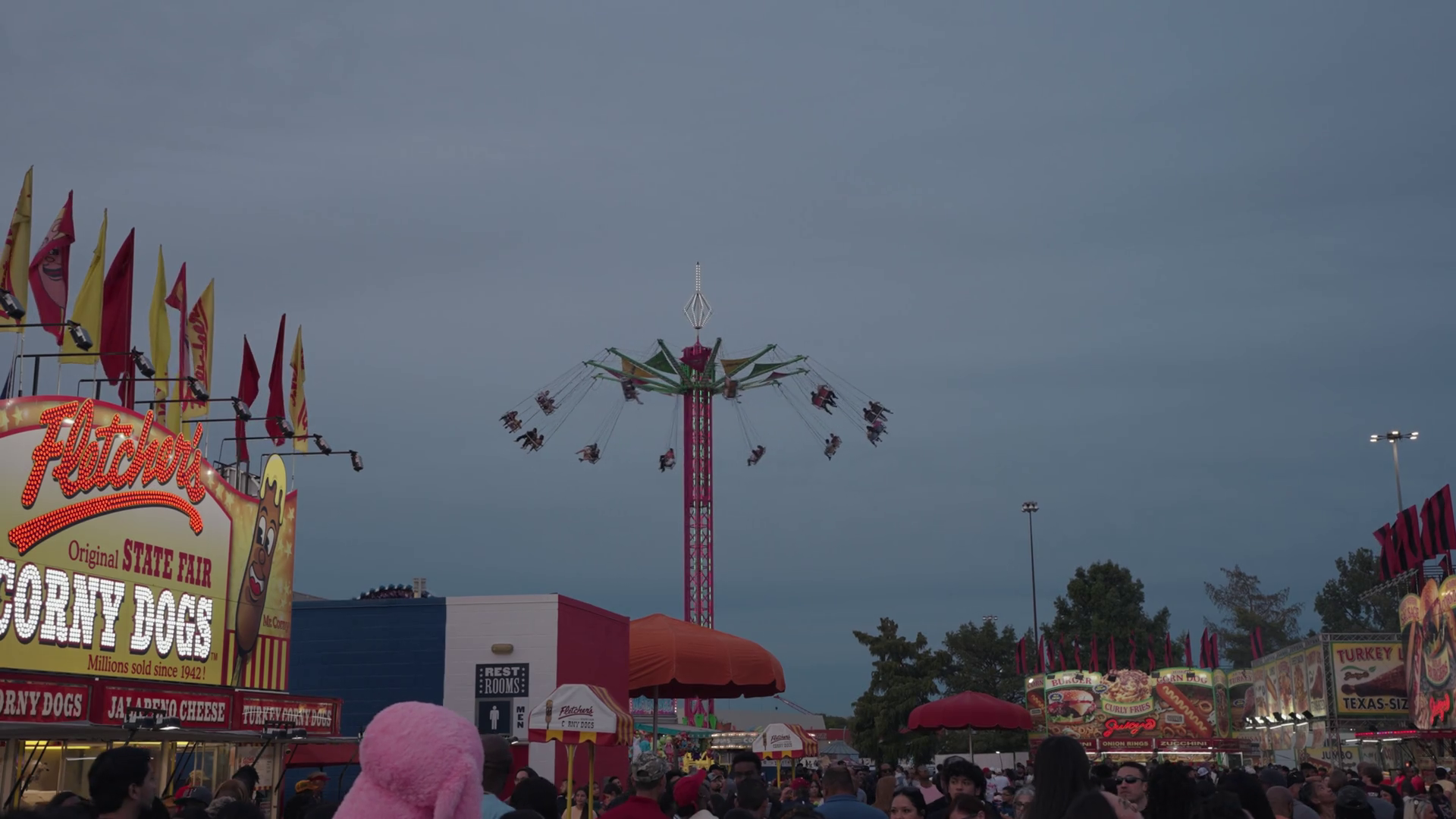Dallas Texas Usa 2023: Crowd Of Visitors At Stock Footage SBV-348608158 ...
