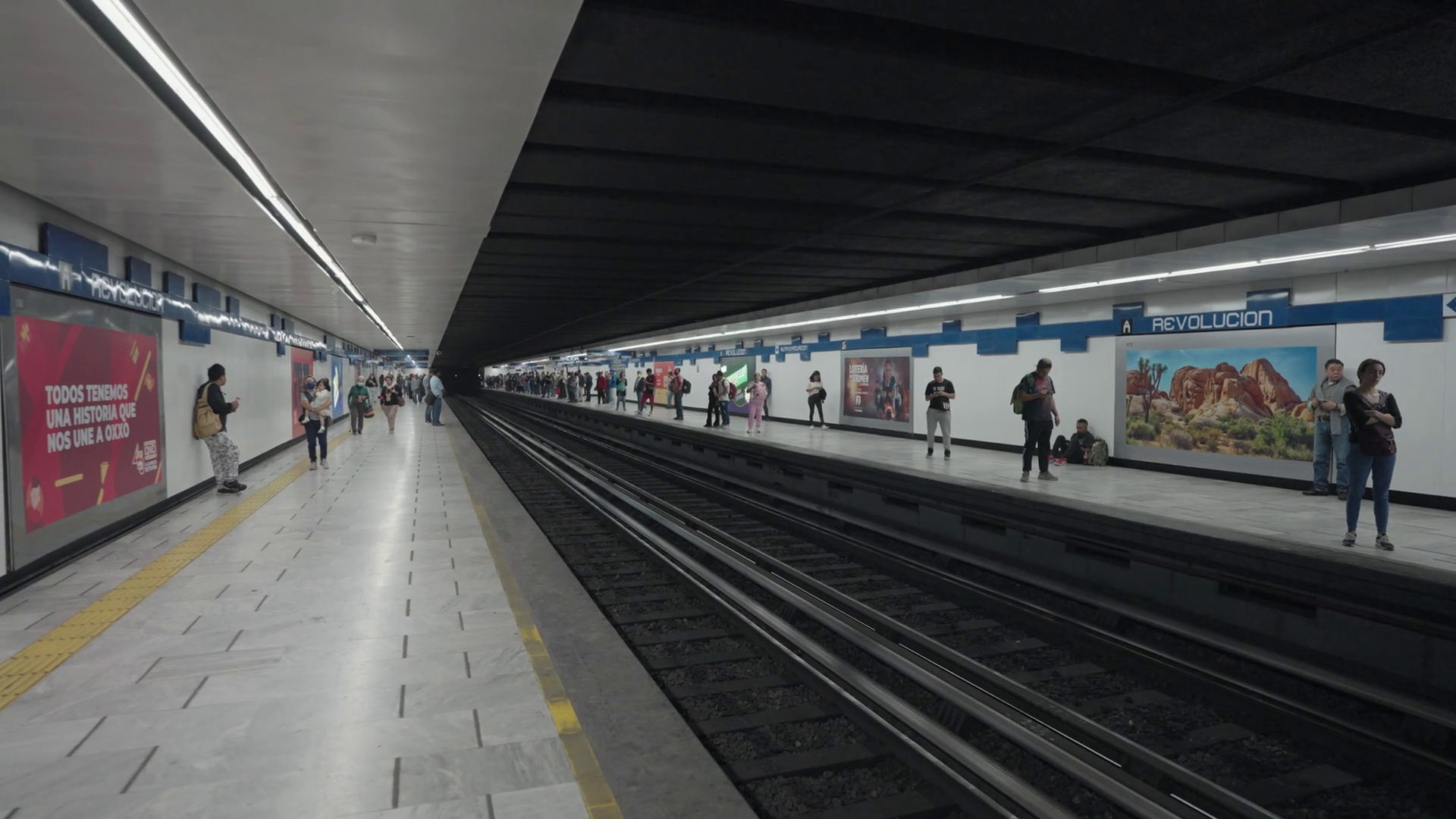Mexico City México - Metro Rapid Transit Stock Footage SBV-348744682 ...