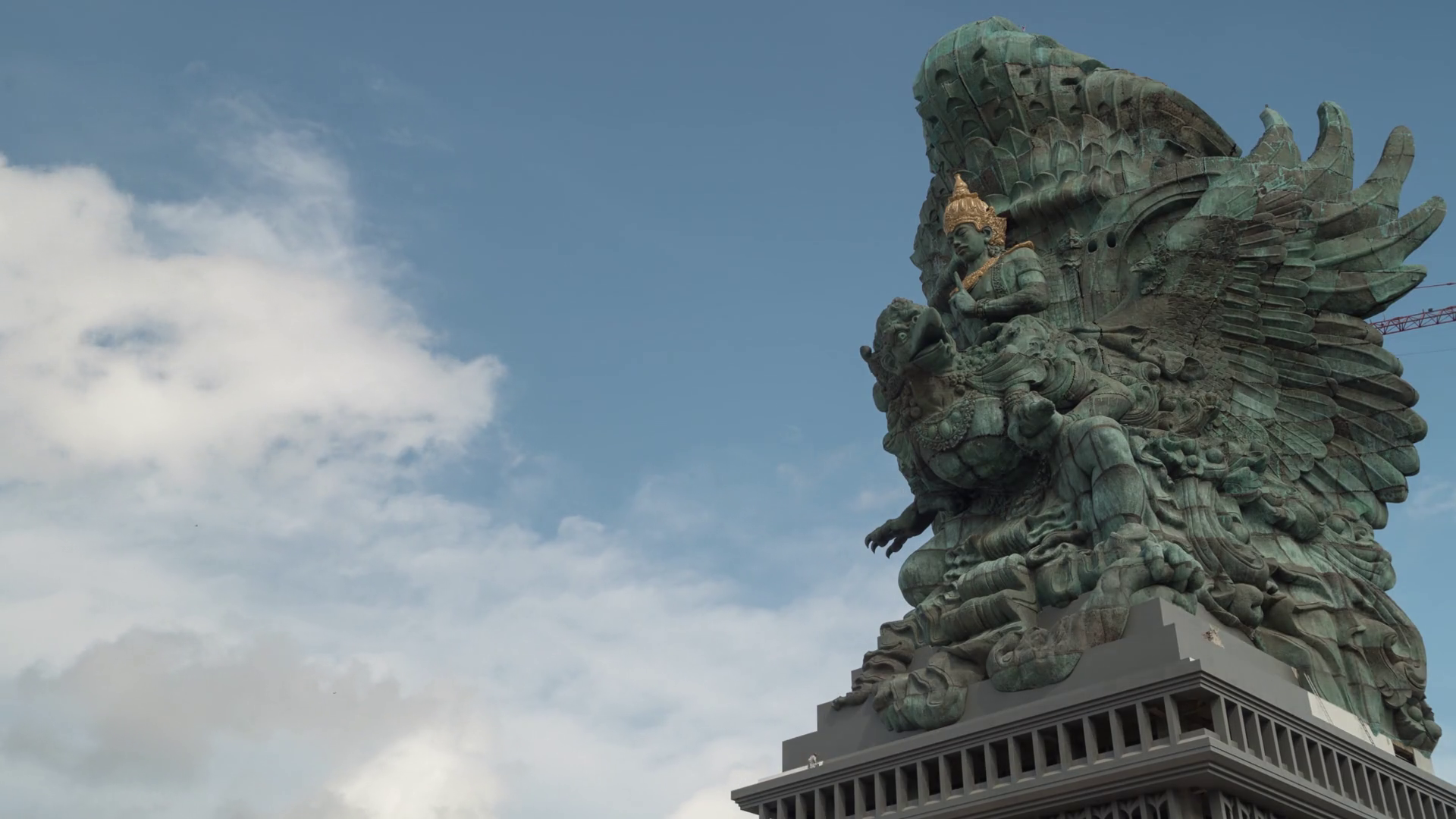 Garuda Wisnu Kencana Giant Statue Monument Stock Footage SBV-337862190 ...