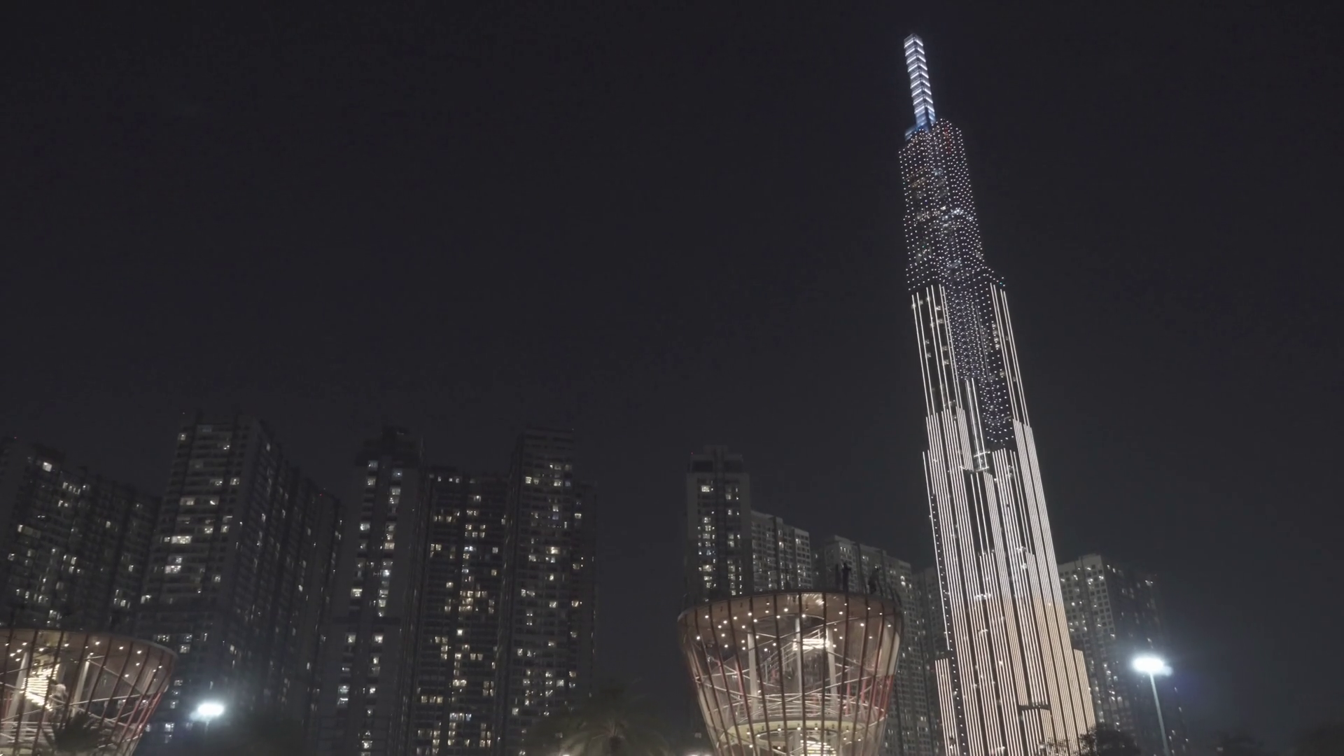 Ho Chi Minh City Saigon Vietnam Skyscraper Stock Footage SBV-338295017 ...