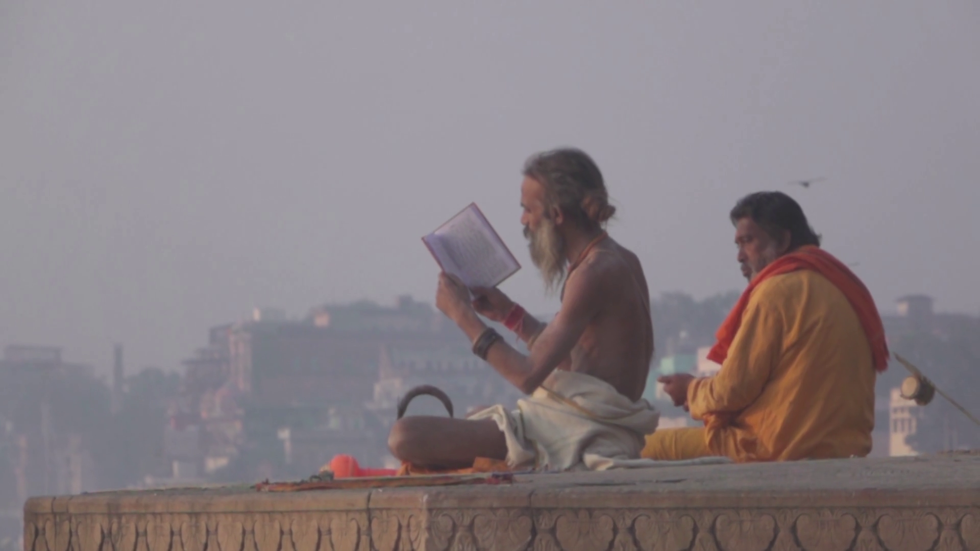 Varanasi Benares Holy Spiritual City On Stock Footage SBV-337930775 ...