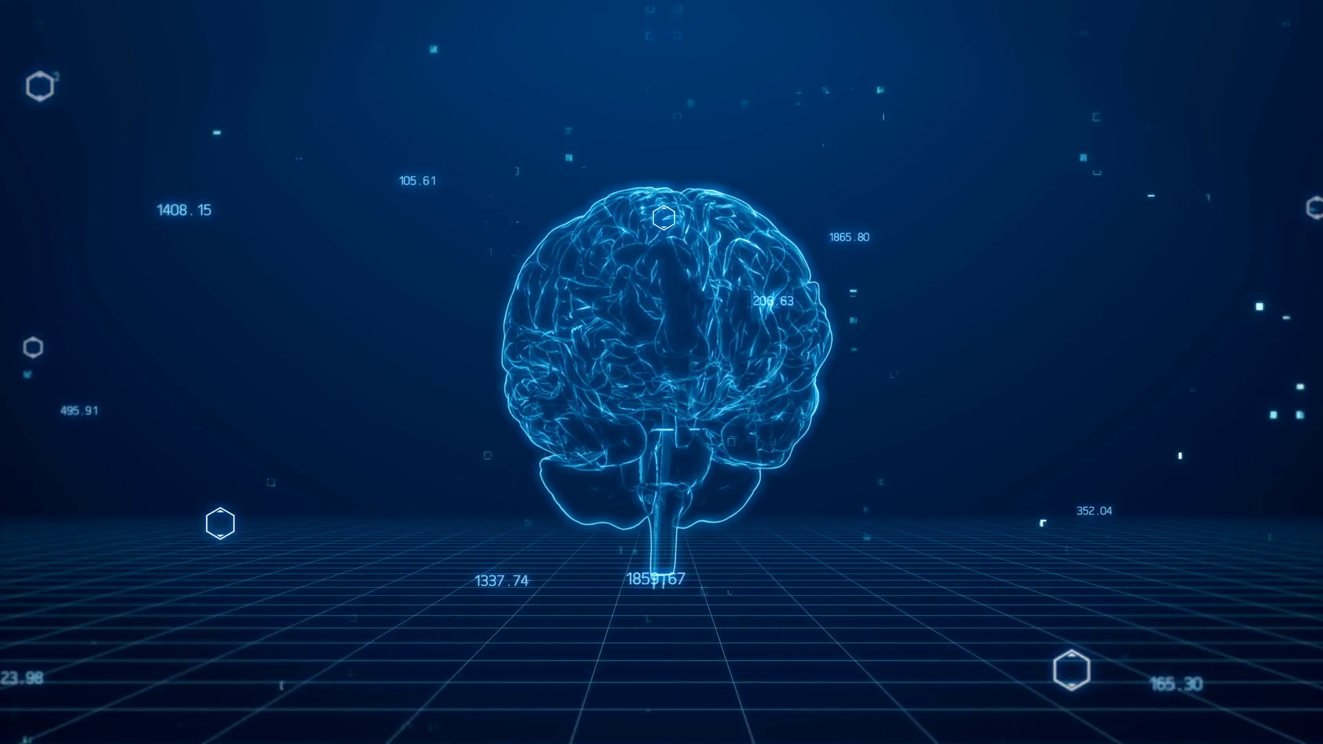 Brain X Ray Background Loop Motion Background 00:16 SBV-346727036 ...