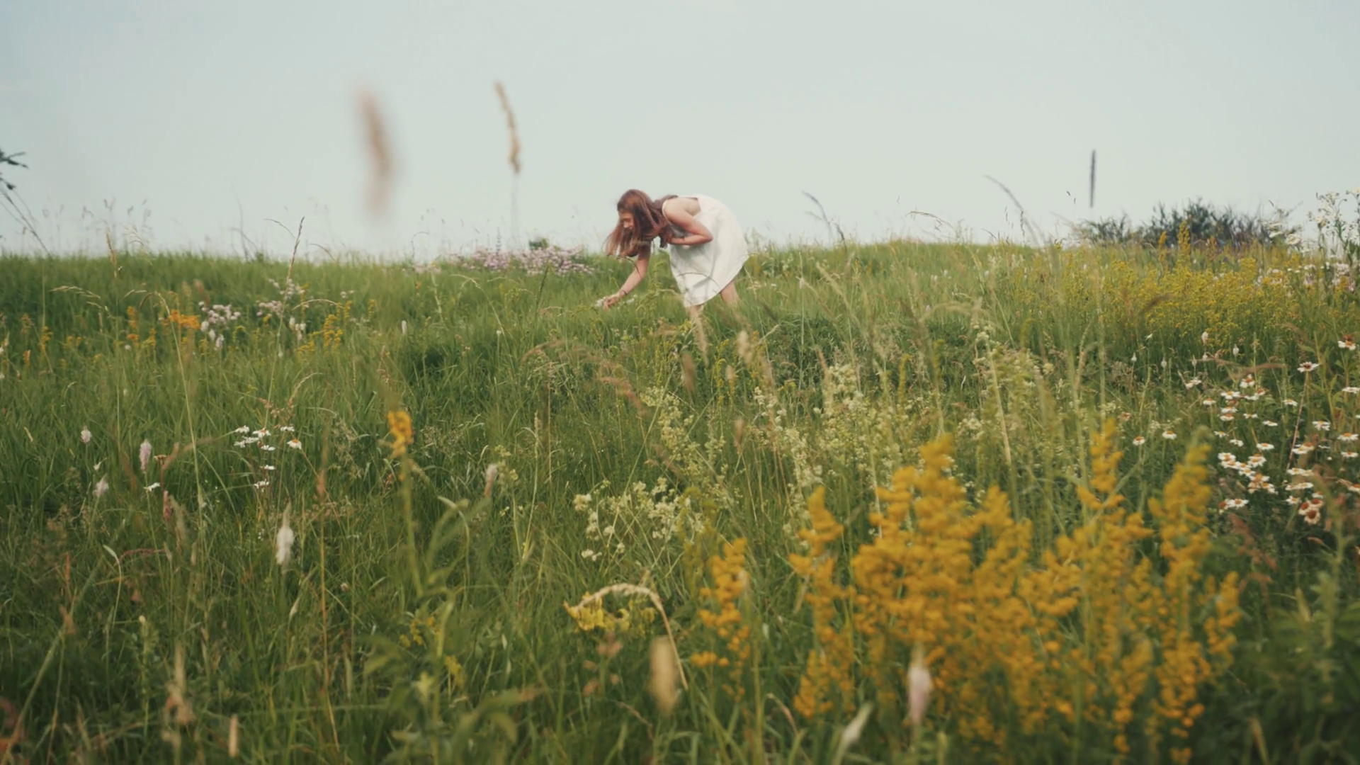 Shot Of Marvelous Elegant Lady In Dress Stock Footage SBV-352150131 ...