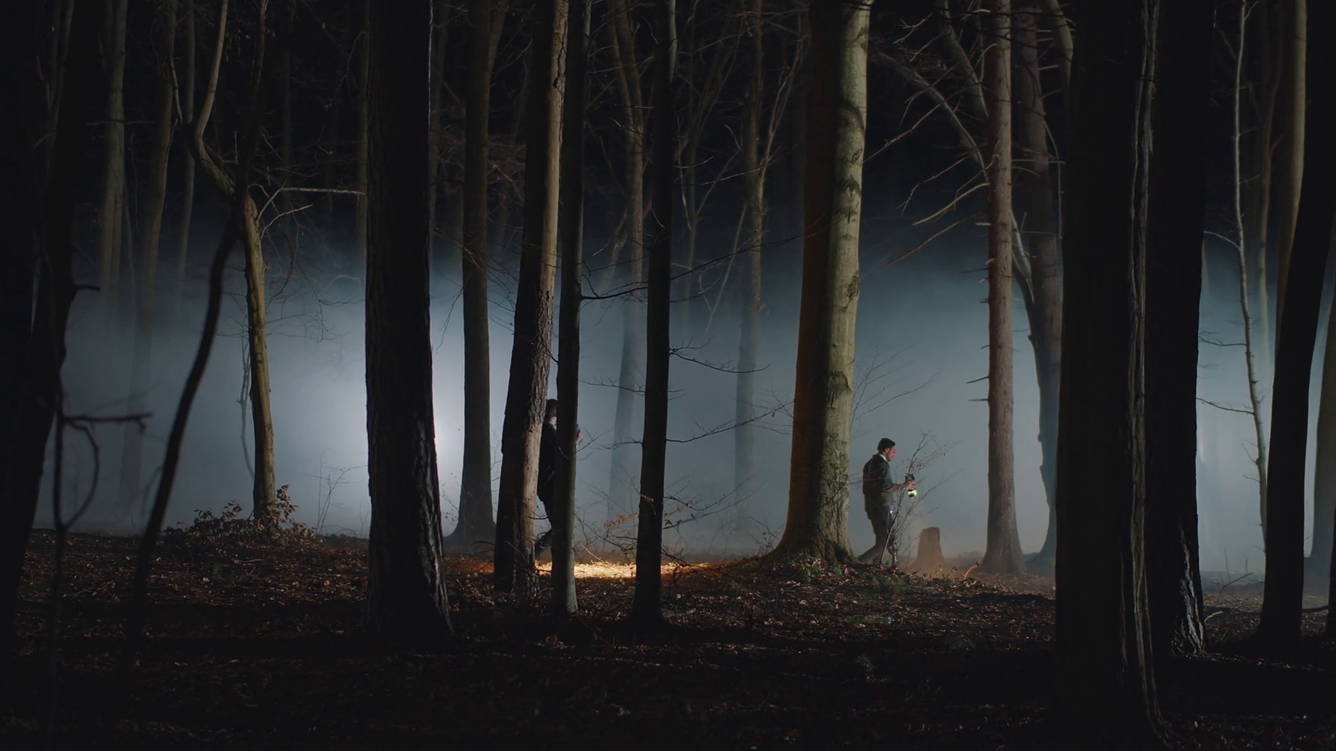 Two Young Male Detectives Walking Through Stock Footage SBV-352130570 ...