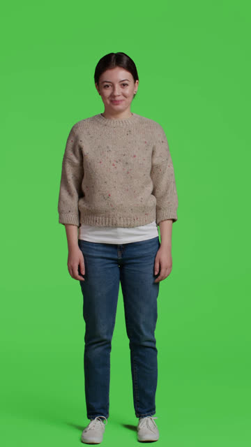 Standing Green Screen Stock Footage: Royalty-Free Video Clips - Storyblocks