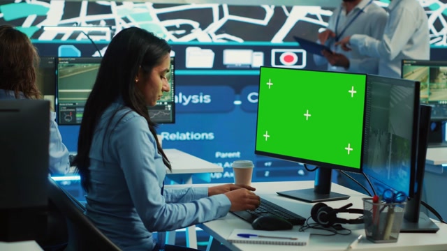 Call Center Green Screen Stock Footage: Royalty-Free Video Clips ...