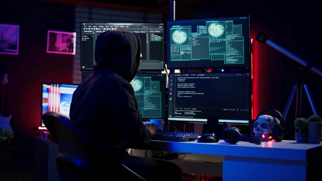 Computer Hackers Stock Footage: Royalty-Free Video Clips - Storyblocks