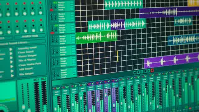 Sound Processing Software Stock Footage: Royalty-Free Video Clips ...