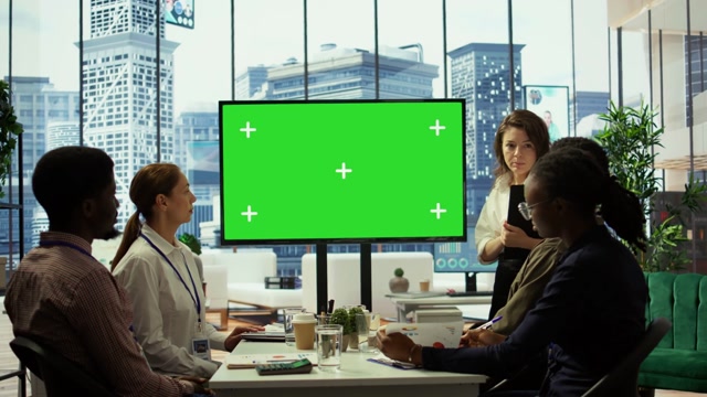 Meeting Green Screen Stock Footage: Royalty-Free Video Clips - Storyblocks
