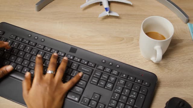 Female Hands Typing At Work Stock Footage: Royalty-Free Video Clips ...
