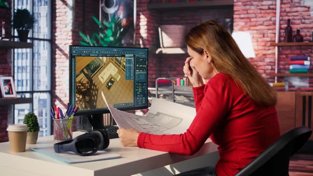 Computer Graphics Designer Stock Footage: Royalty-Free Video Clips ...