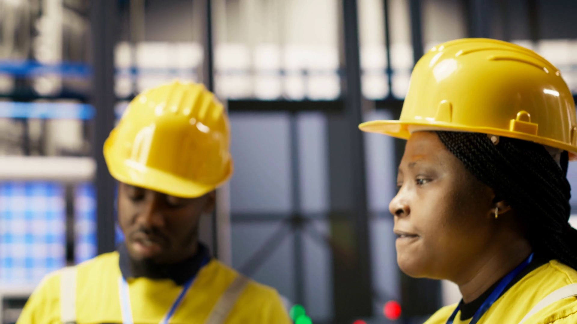 Manager Overseeing Work Done Engineer In Stock Footage SBV-352066378 ...