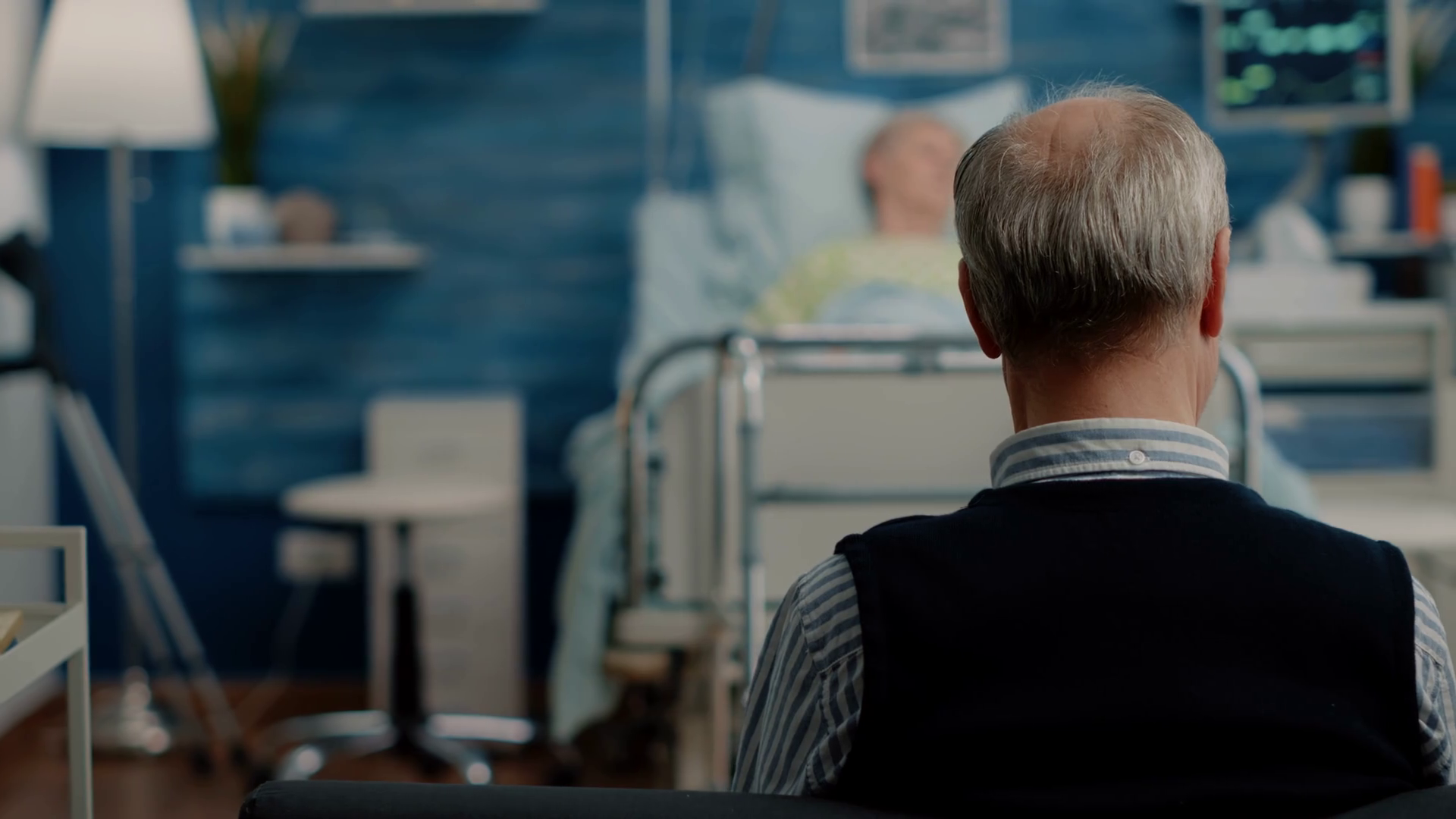 Close Up Of Senior Man Giving Assistance To Stock Footage SBV-346673624 ...