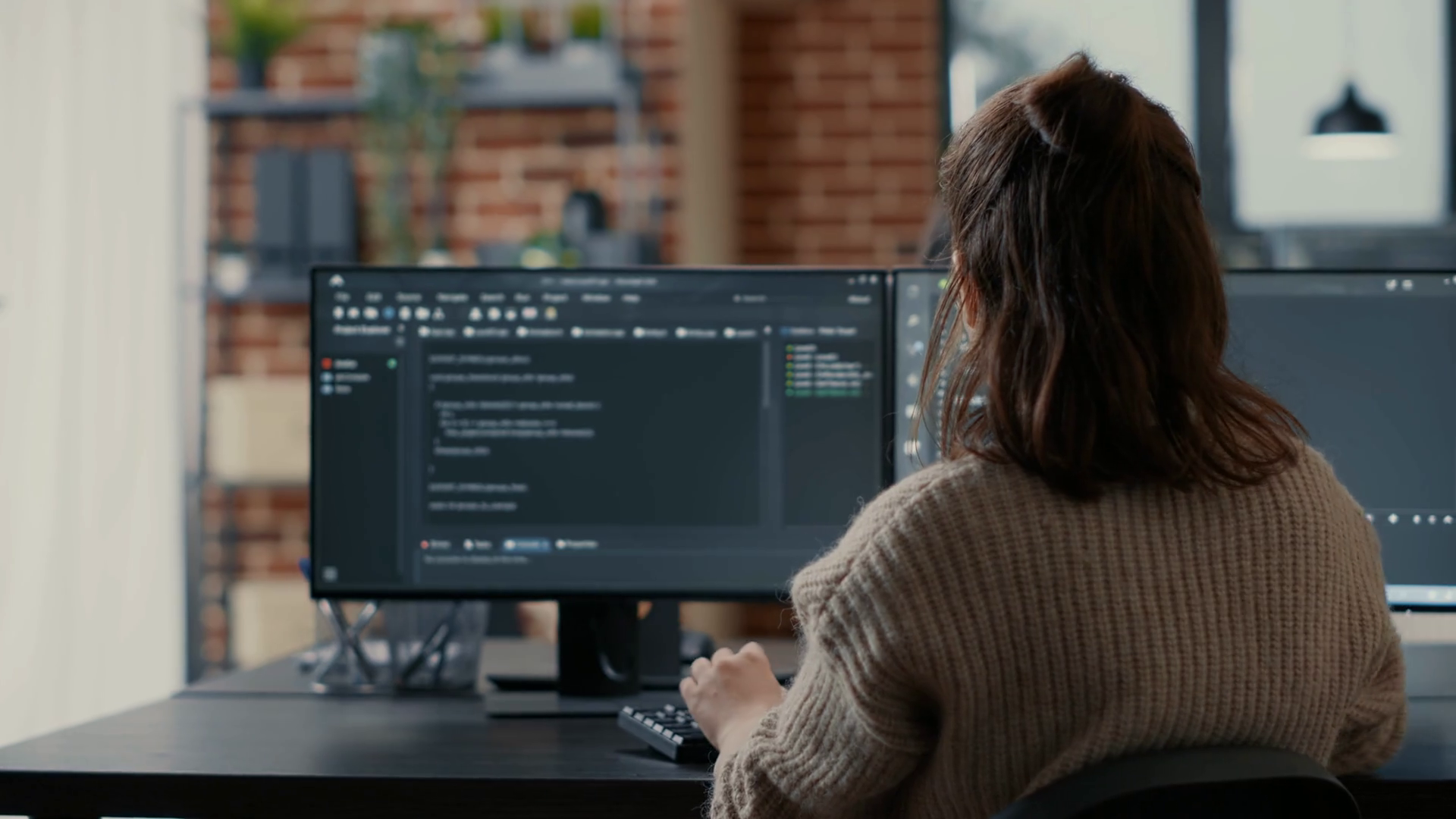 Software Programer Putting Laptop With Stock Footage SBV-346763574 ... Software Programer Putting Laptop With Stock Footage SBV-346763574 ...