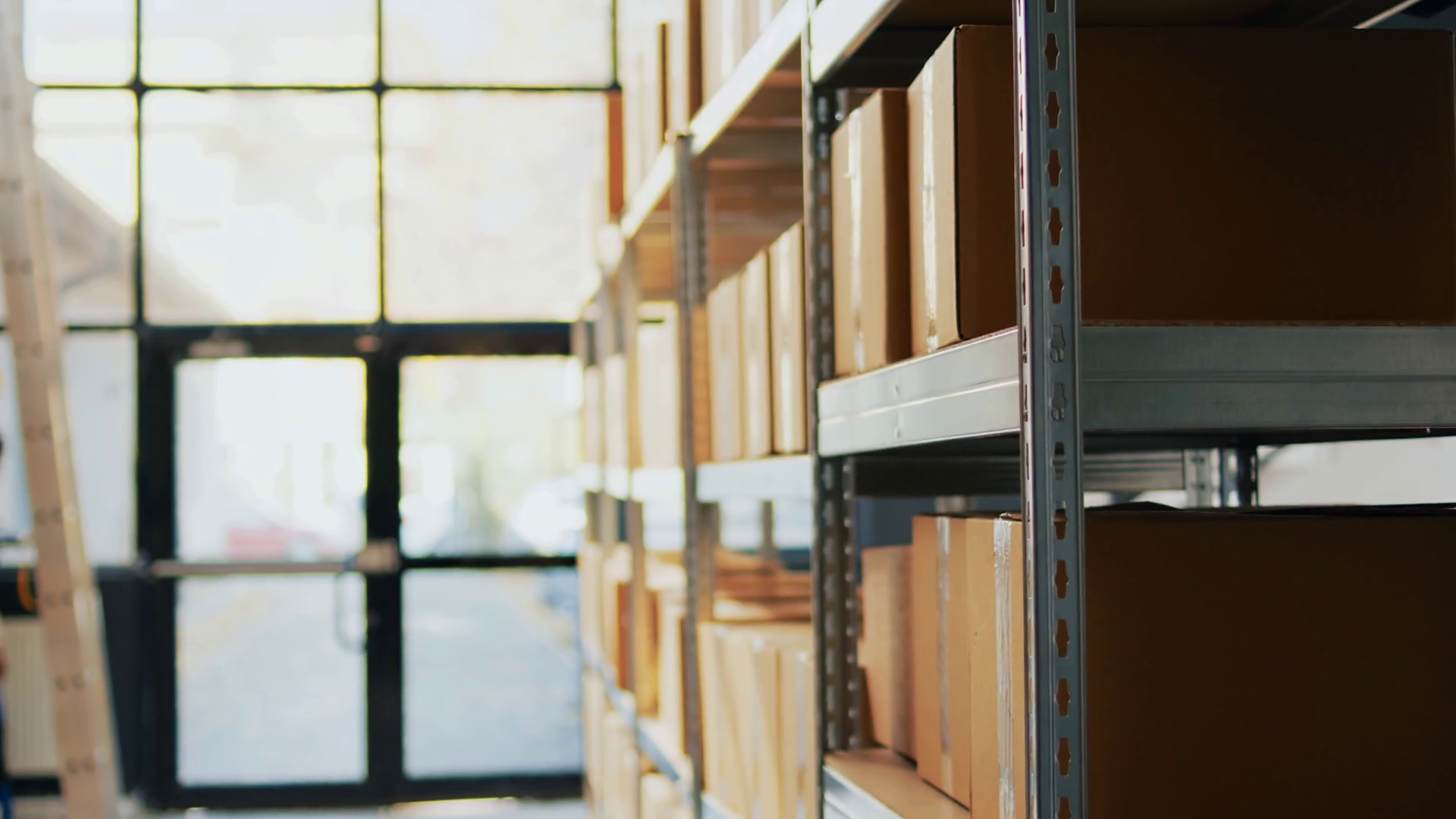 Group Of People Using Laptop In Warehouse Stock Footage SBV-347524322 ...